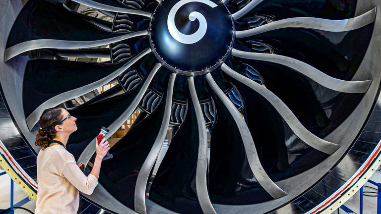 How the GE9X's 134-inch fan creates problems no other jet engine faces