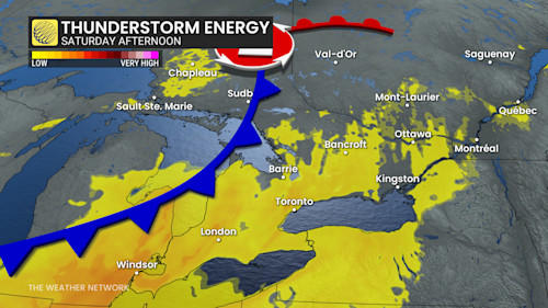 Thunderstorms expected across Ontario Saturday, some may turn severe