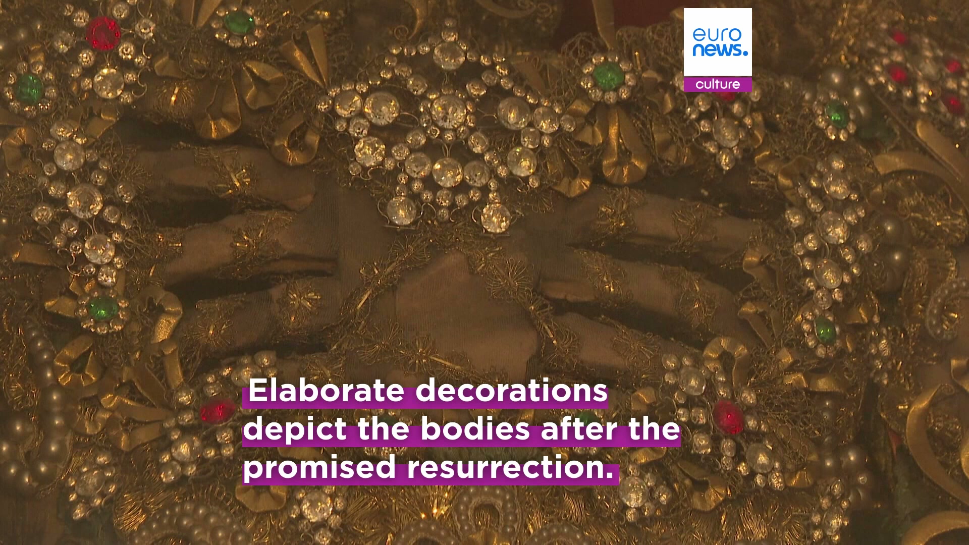 The gilded dead: Germany's eerie catacomb saints revealed