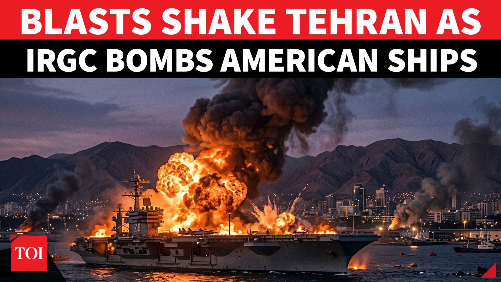 US attacks Iran capital? Explosions rock Tehran as IRGC missiles 'chase ...