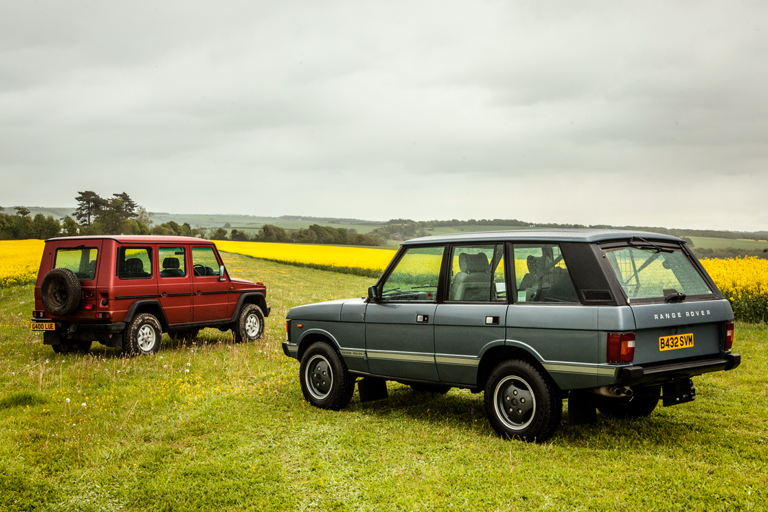 Range Rover or Mercedes-Benz G-Wagen? Go anywhere in classic style