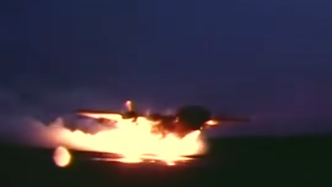 They put 58 rockets on a plane to land in Iran - then it went wrong