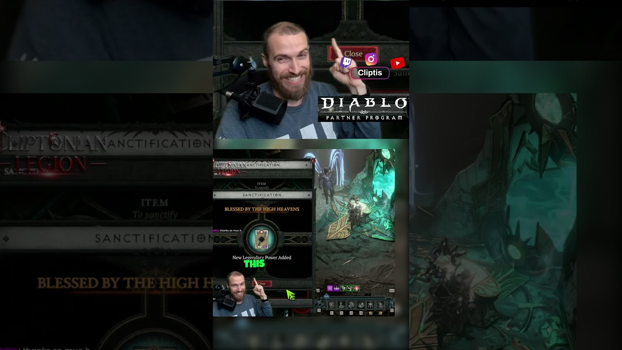 Did I just hit the sanctification I needed in Diablo 4 season 11?