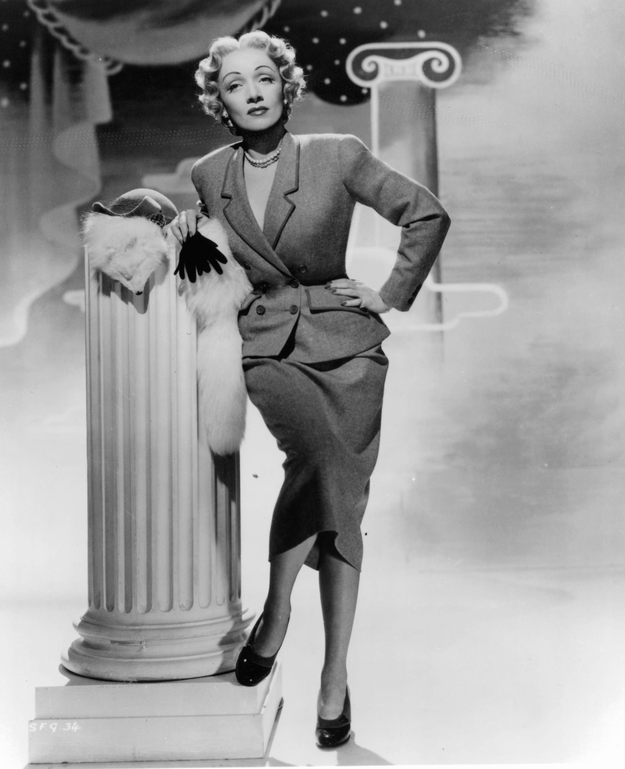 Marlene Dietrich et Christian Dior, la star absolue et le plus grand ...