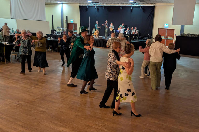 St Patrick's Day social event fun for members of Whitby Whaler