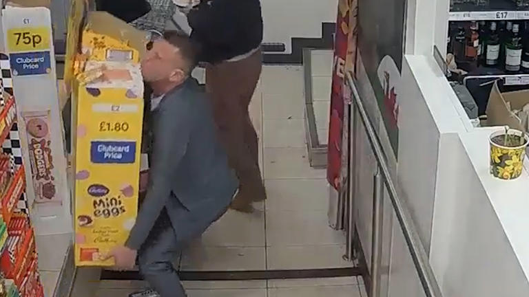 Shoplifter steals entire supermarket display of Mini Eggs