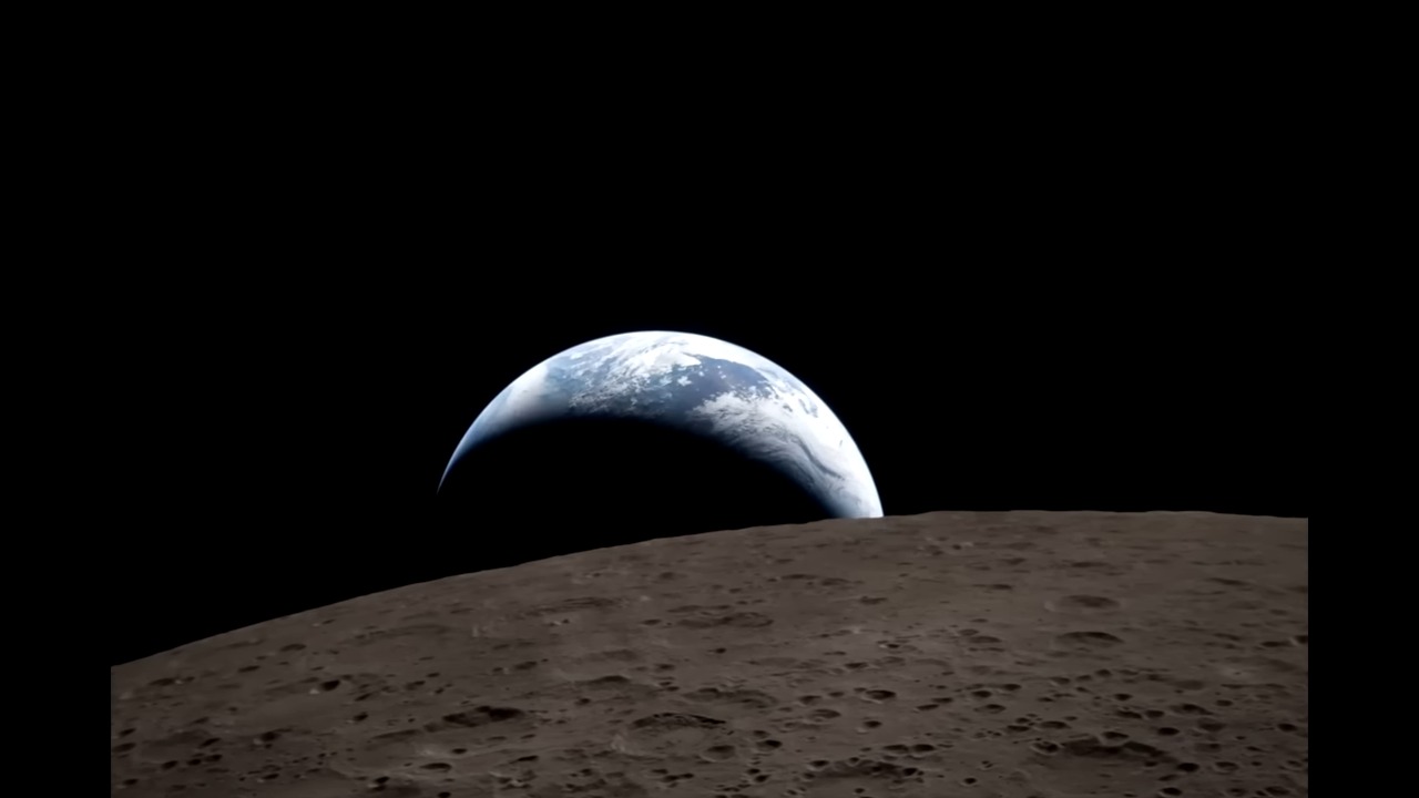 The moon mission hoax claim fell apart when one continent was clearly ...