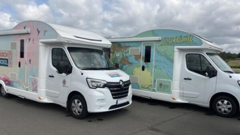 Zwei Duschmobile unterwegs nach Rom: Für Obdachlose halten sie auch in ...