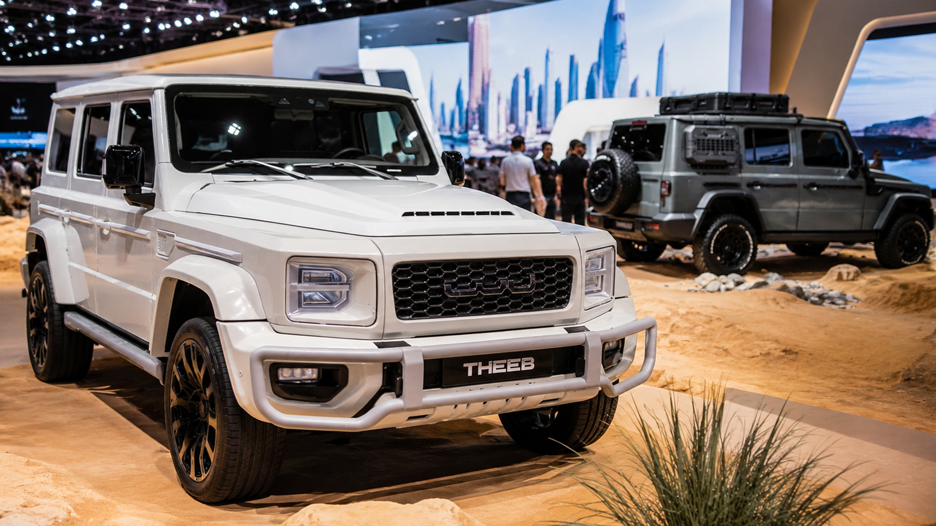 Theeb X01 is the UAE’s new desert SUV, with a very suspicious boxy shape