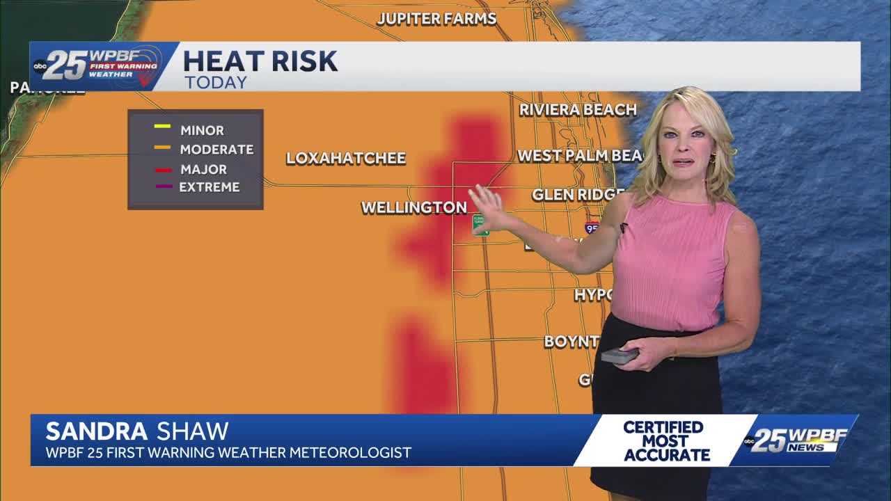 Hot and sunny for South Florida