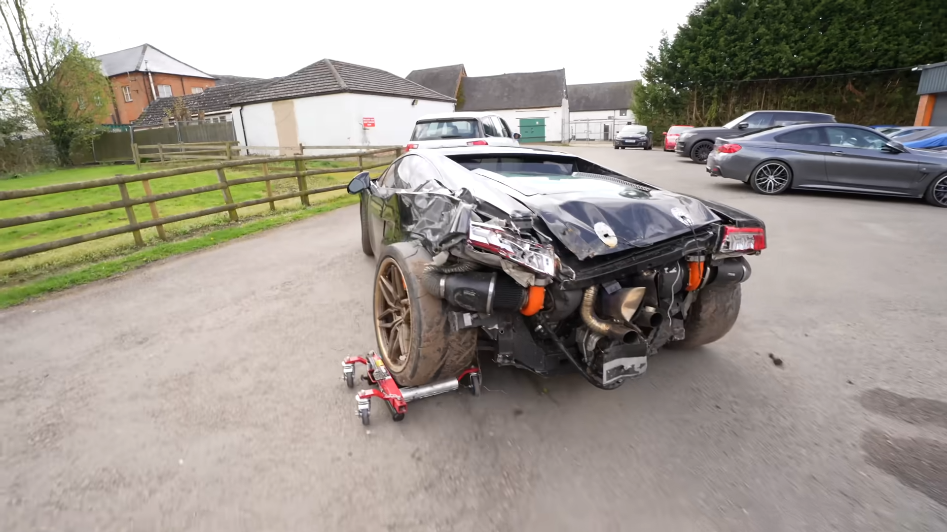 I refused to scrap my crashed supercar - and rebuilt everything