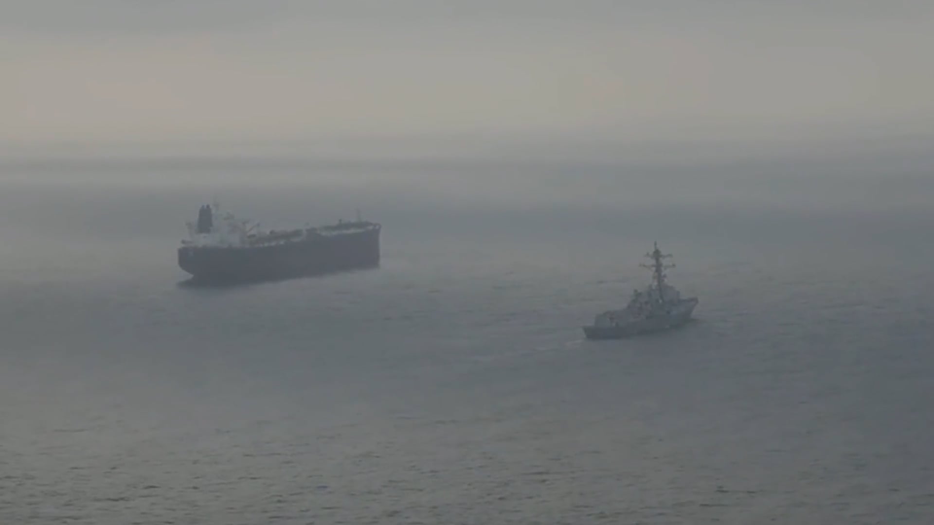 USS Rafael Peralta enforces maritime blockade against Iranian-flagged ship