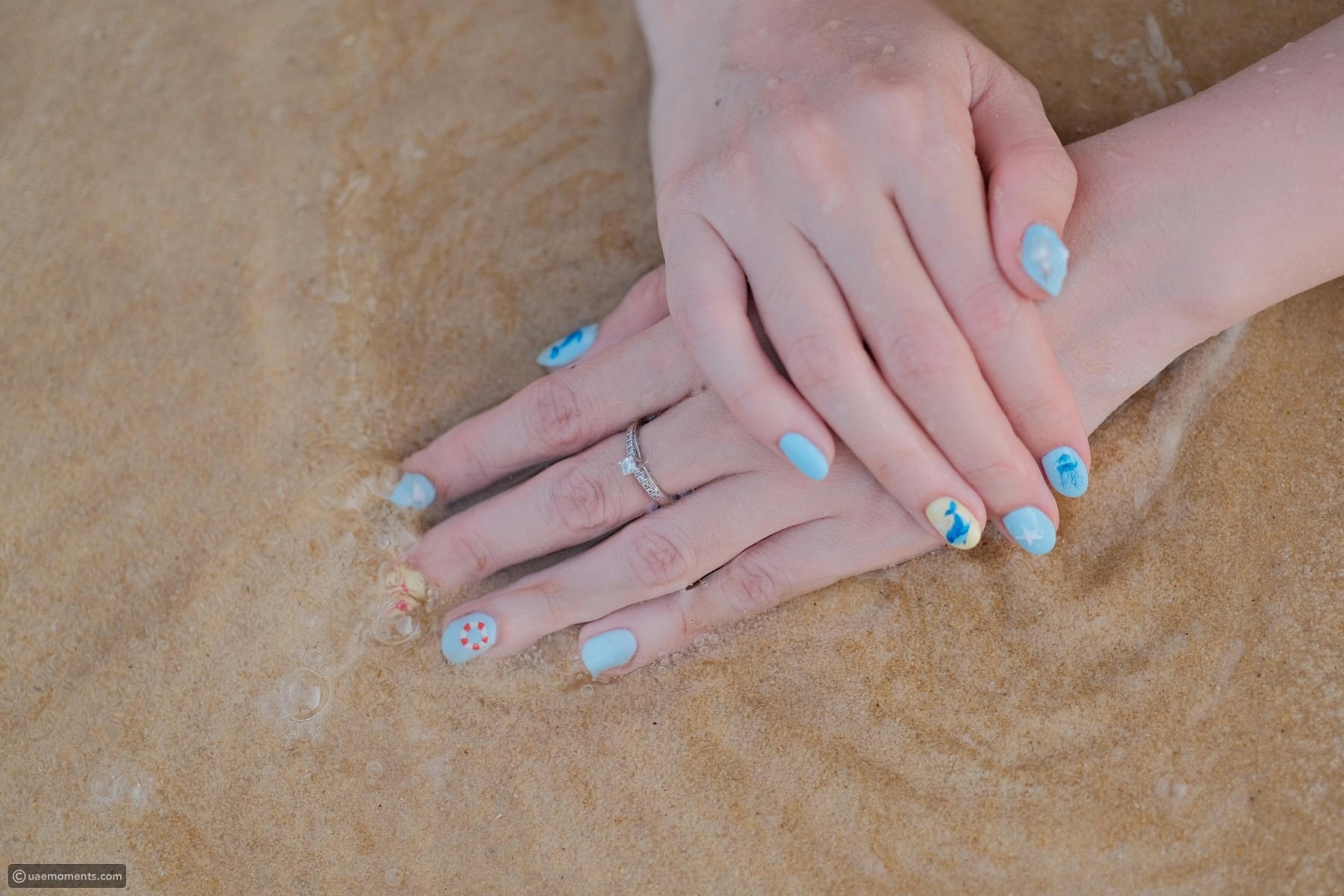 10 May nail ideas to try, from soft sea foam green to pearly lilac tips