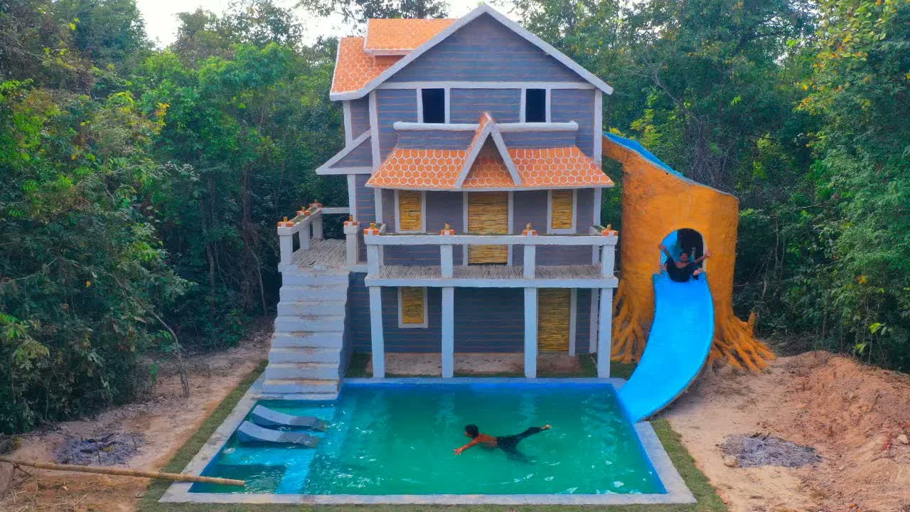 He vanished underground for 120 days… then built a two-story house with ...