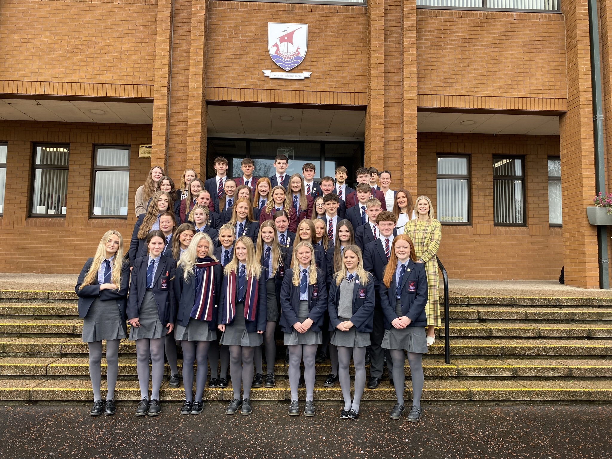 Larne Grammar School takes on Belfast Marathon for charity