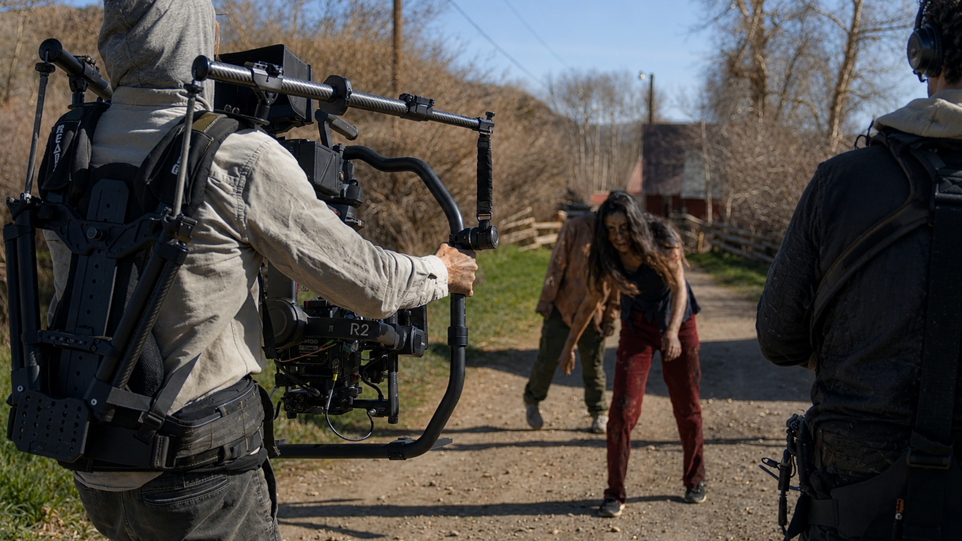 The process of creating a survival action sequence