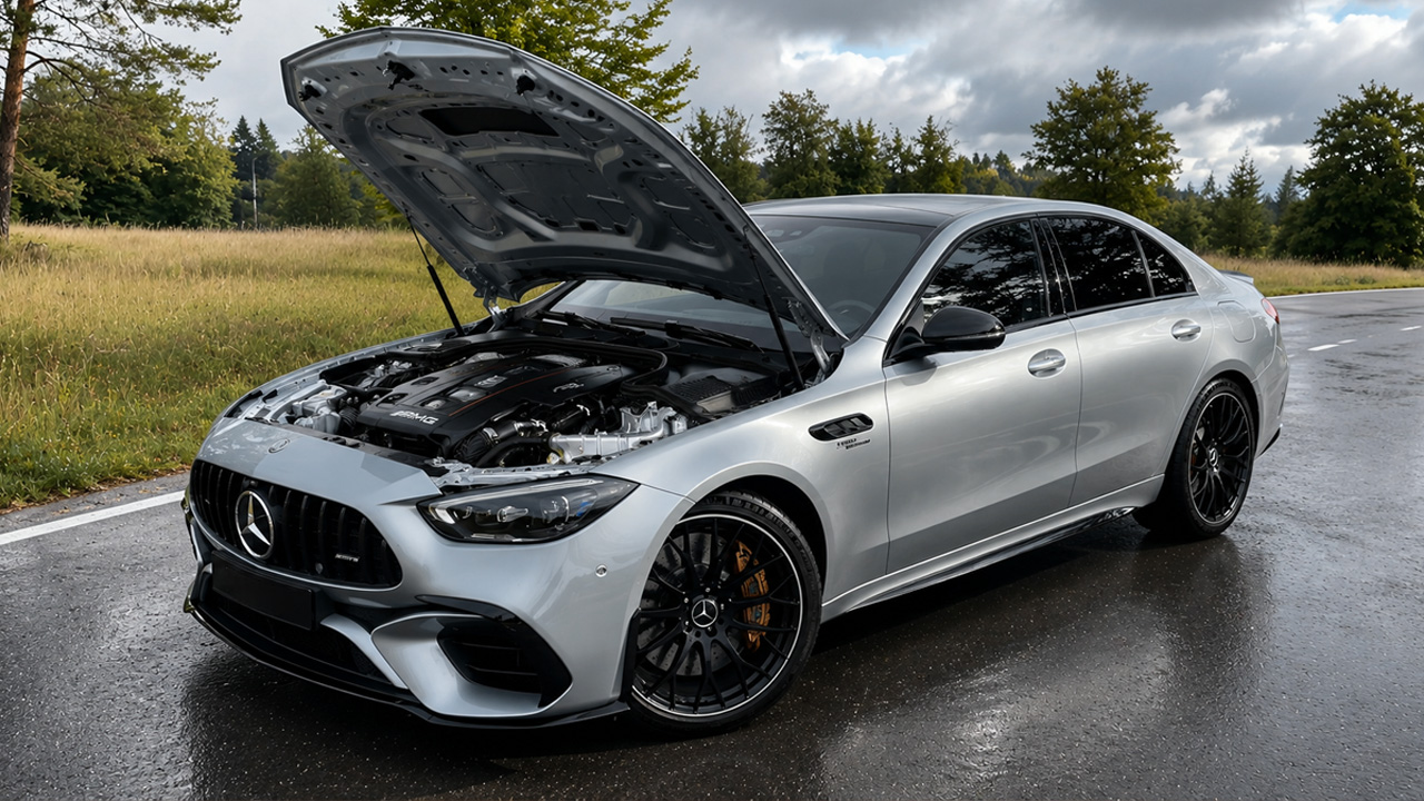 New Mercedes-AMG C63 S brings 680 HP hybrid power