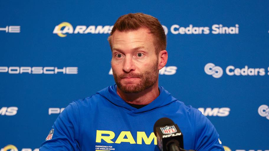 Sean McVay’s tense reaction after Rams drafted Ty Simpson isn't what ...