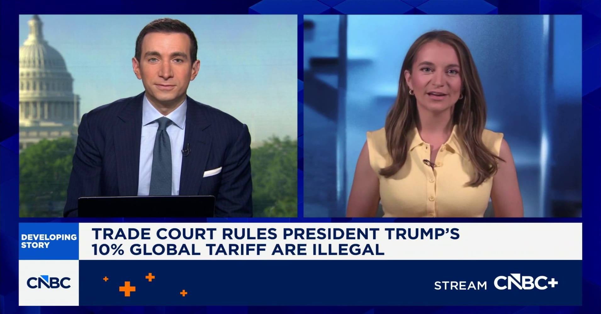 Trade court rules President Trump's 10% global tariffs are illegal