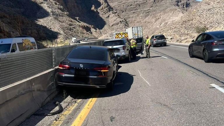 Two hospitalized in St. George after I-15 crash near Arizona-Utah border