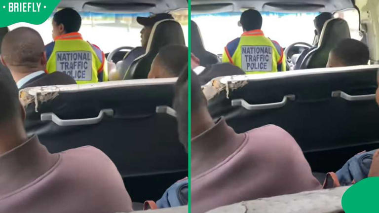 SA traffic cop gets roasted by taxi passengers for riding in an ...
