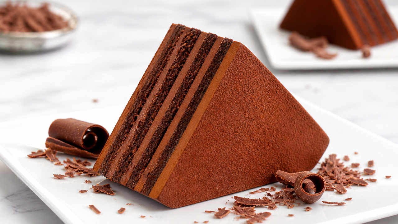 How to make elegant layered chocolate cake