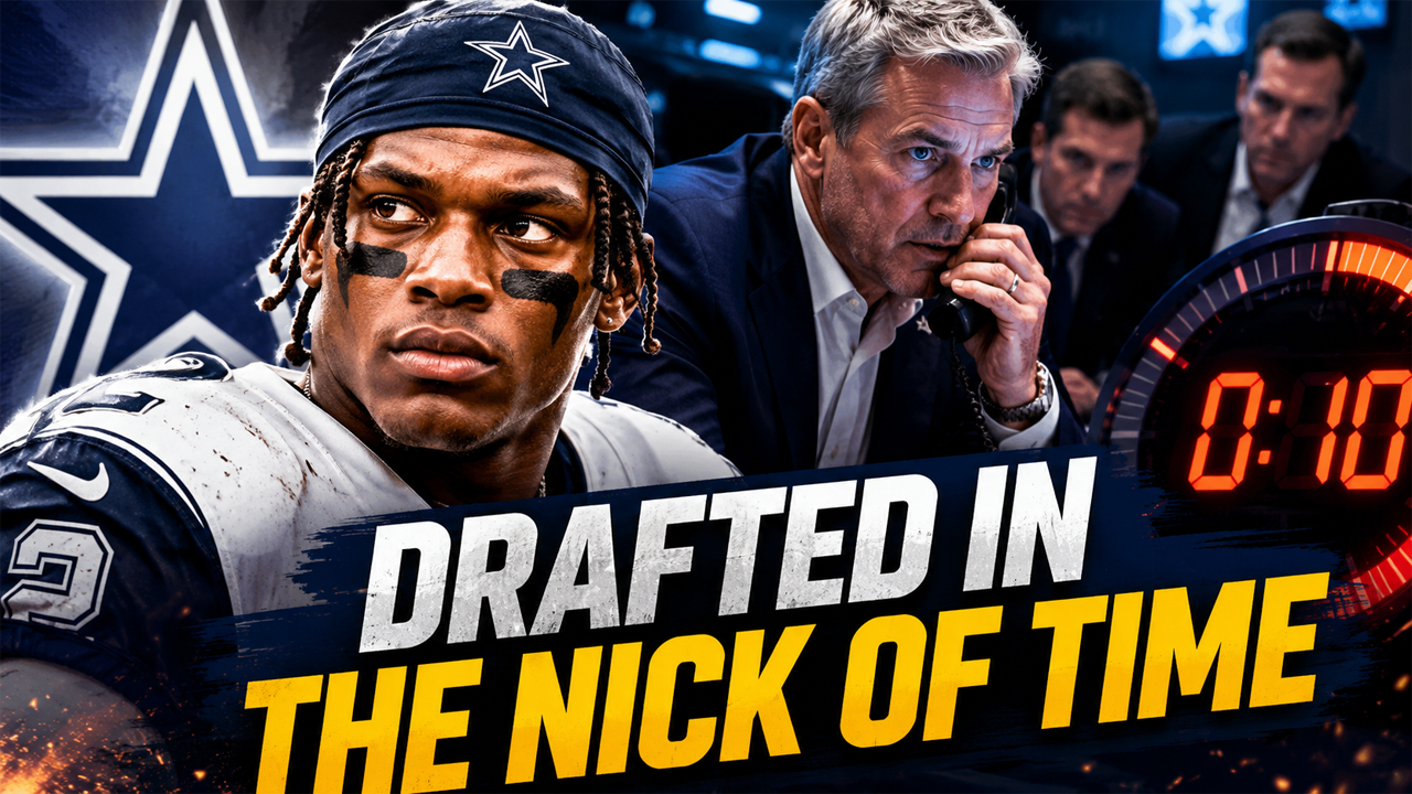 Cowboys beat the clock for Caleb Downs - draft drama revealed!