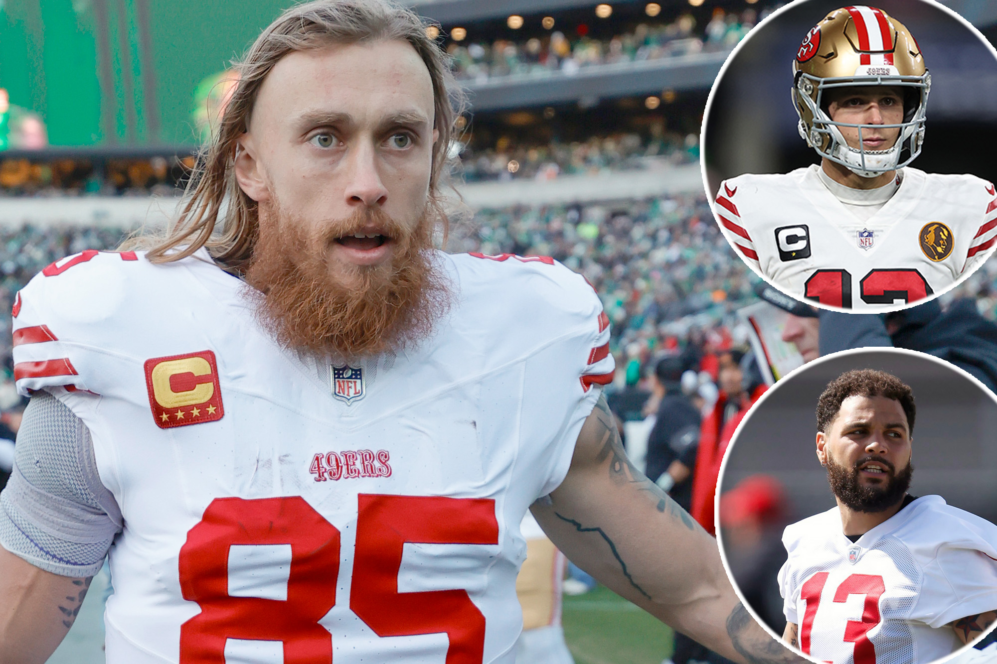 49ers’ offense will glow when stars Brock Purdy, George Kittle return