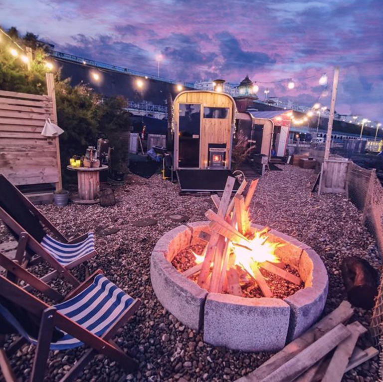 Brighton hots up for inaugural Sauna Festival