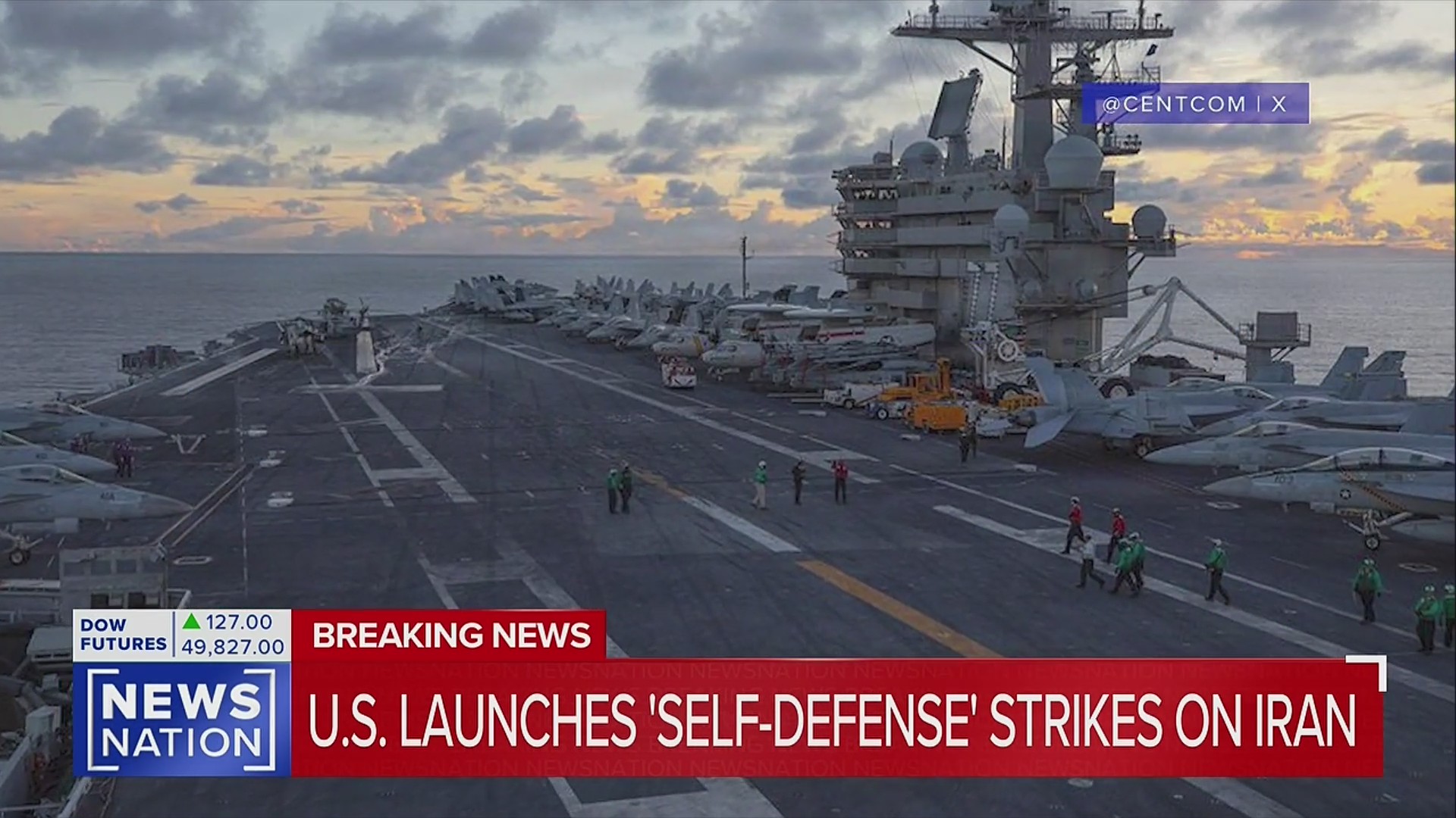 US launches self defense strikes on Iran