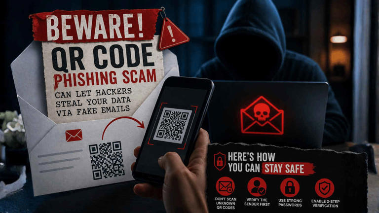 Beware! QR code phishing scam can let hackers steal your data via fake ...