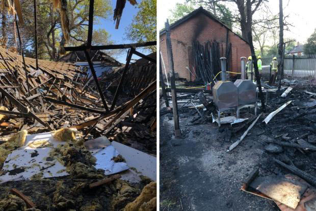 Video: Fundraiser launched after scout hut 'destroyed' by fire