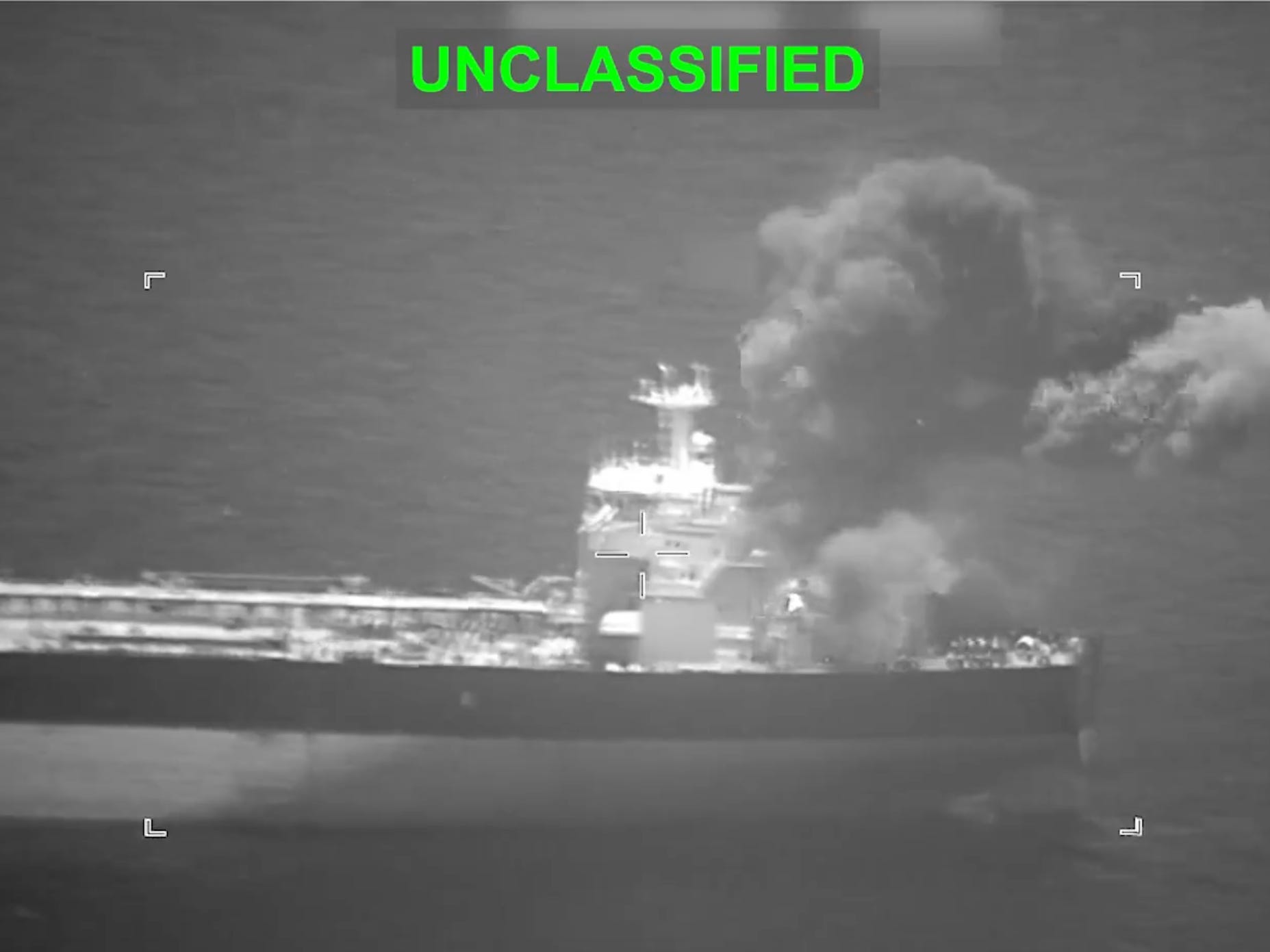 A US Navy Super Hornet knocked out a pair of Iran blockade runners by ...