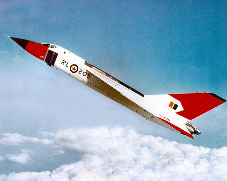 Canada built a Mach 2 fighter in 1957 and destroyed every one in 1959 ...