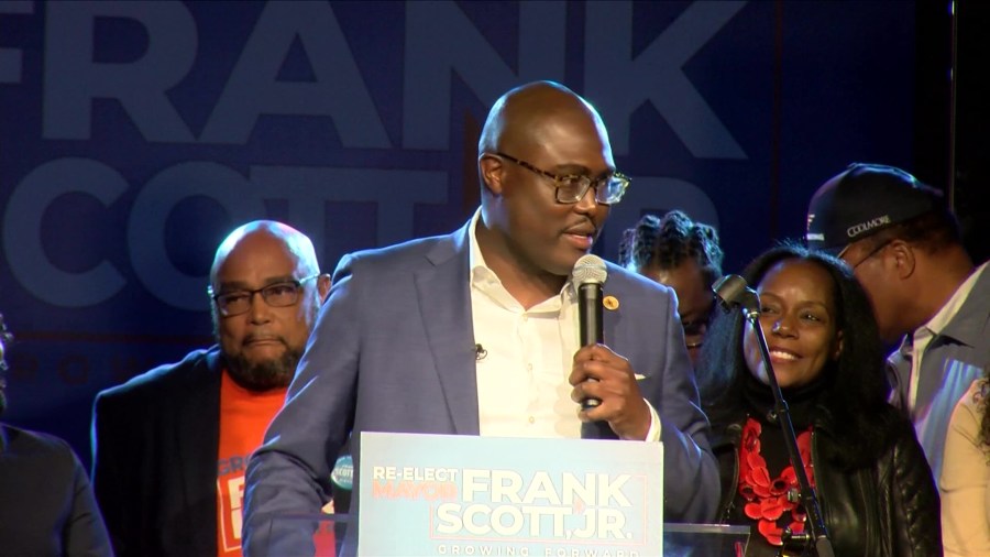 Little Rock Mayor Frank Scott Jr. announces re-election bid