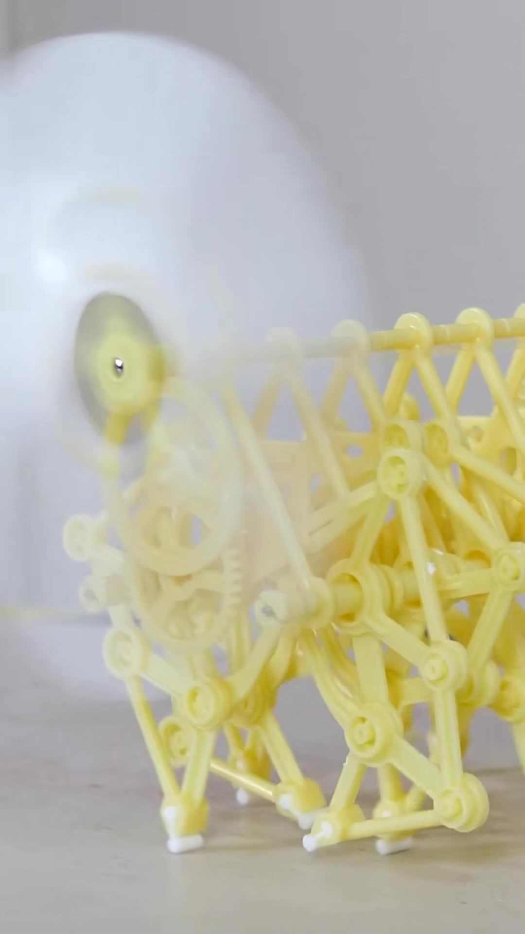Artificially intelligent animals powered by the wind