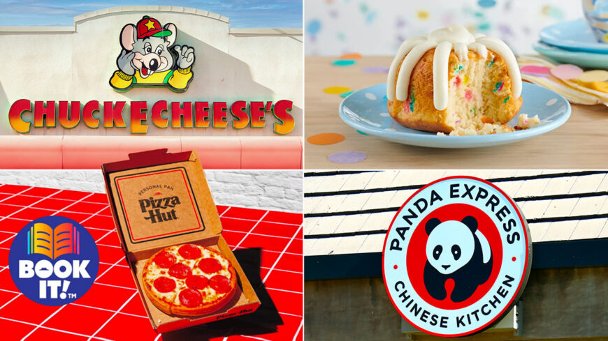 Food chains are offering summer reading reward freebies for kids