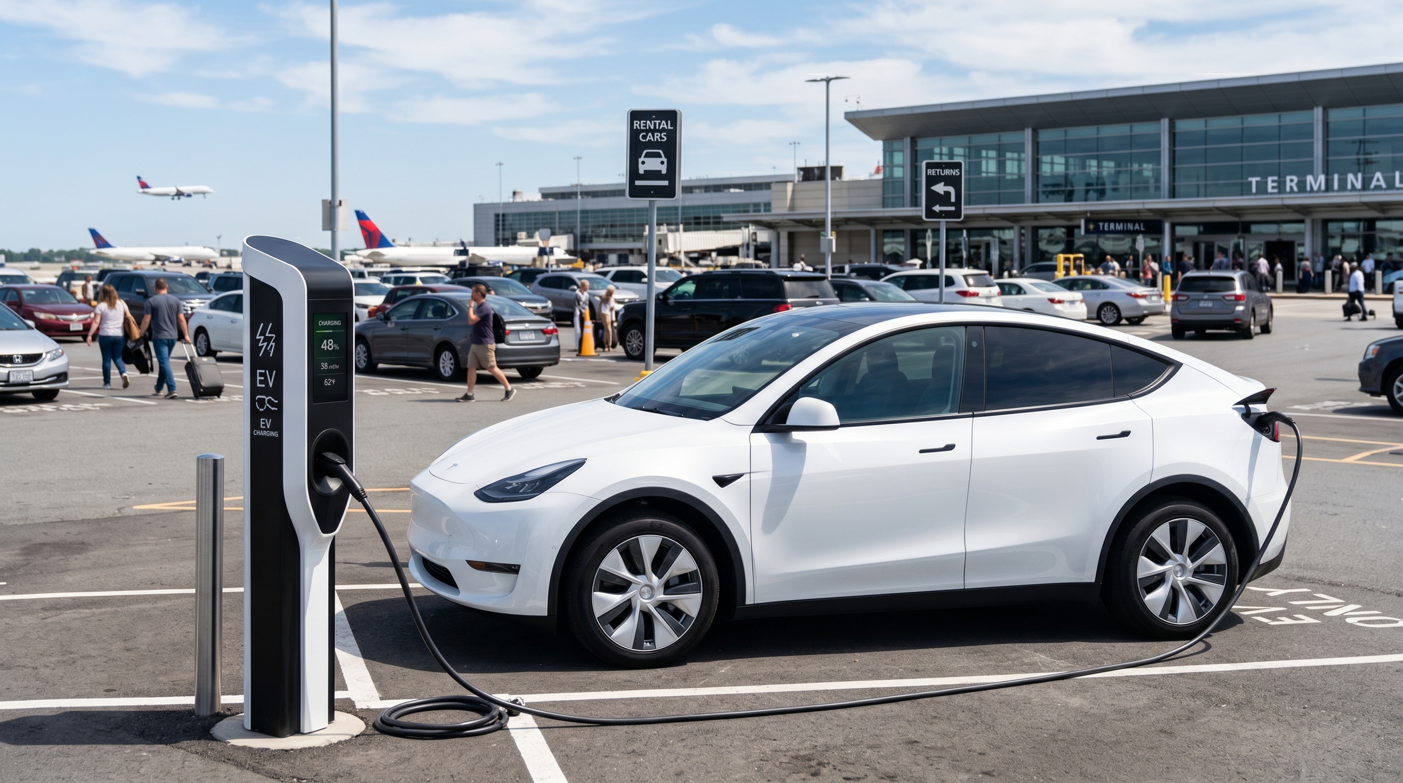 Gas hits $4.55 a gallon and EV rental demand jumps 25% — but surprise ...