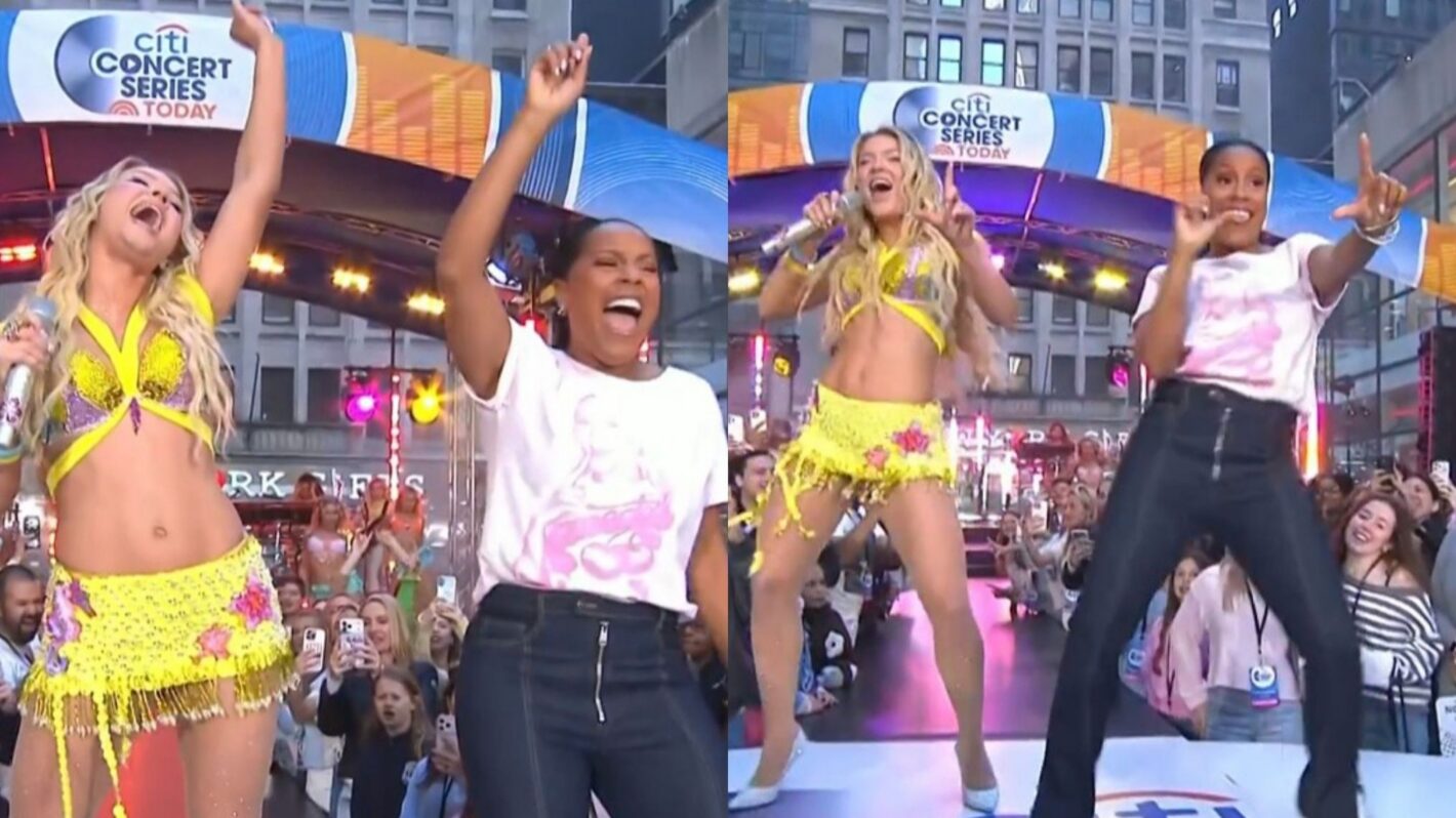 ‘Today’: Sheinelle Jones wows with her dance moves on stage with Zara ...