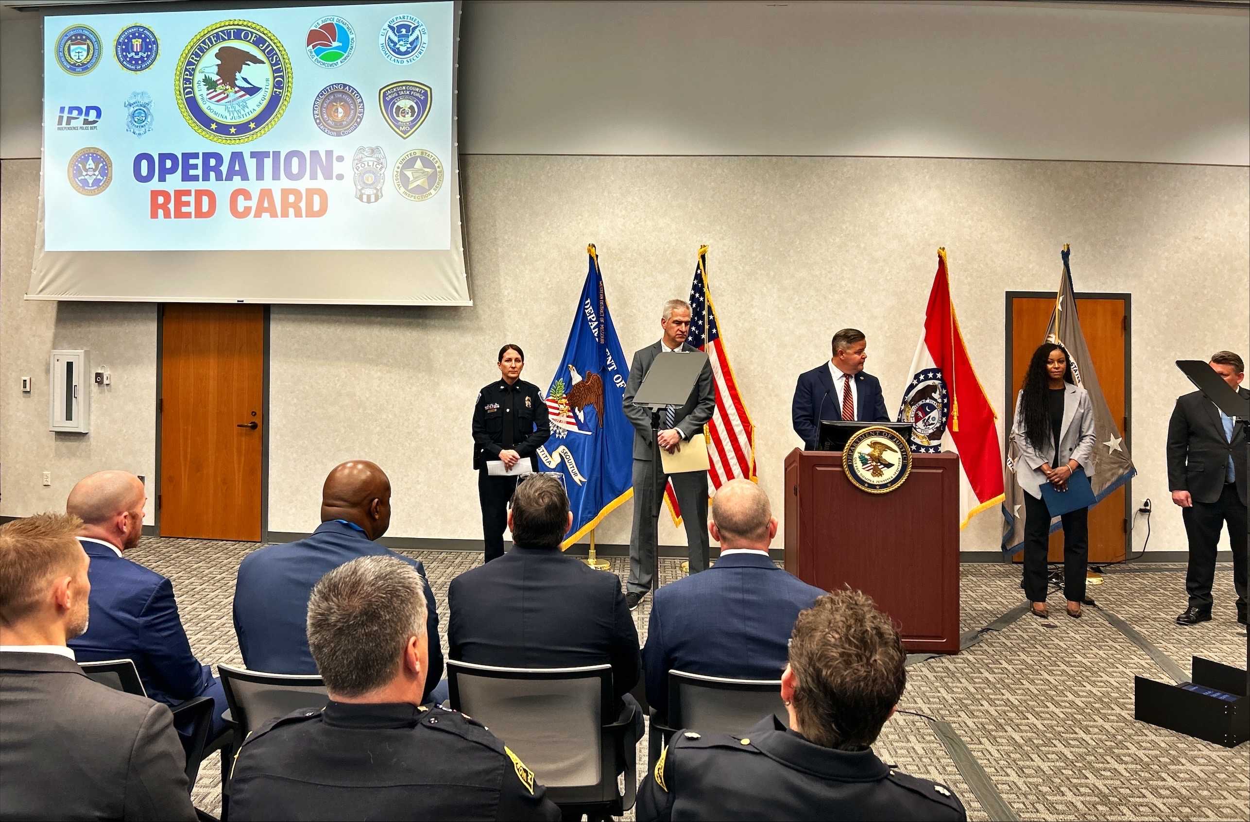 Multi-agency operation leads to 5 homicide arrests, seizure of hundreds ...
