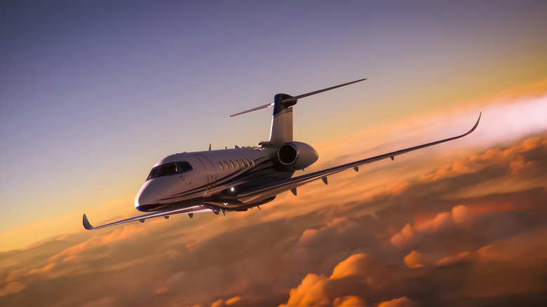 Why do private jets fly so high compared to commercial airliners?