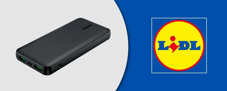 La power bank salva-viaggio è in offerta da Lidl: 10.000 mAh a 8€