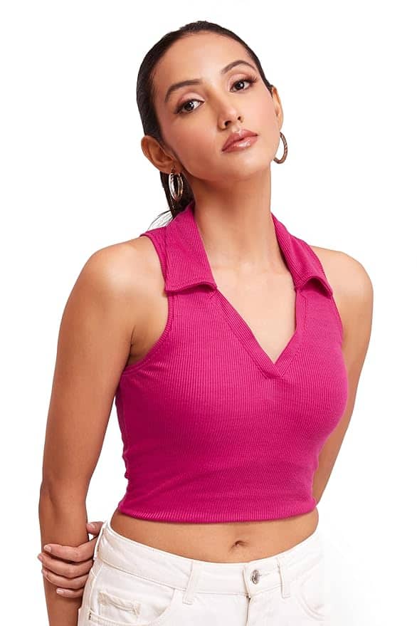 Trendy crop tops for women