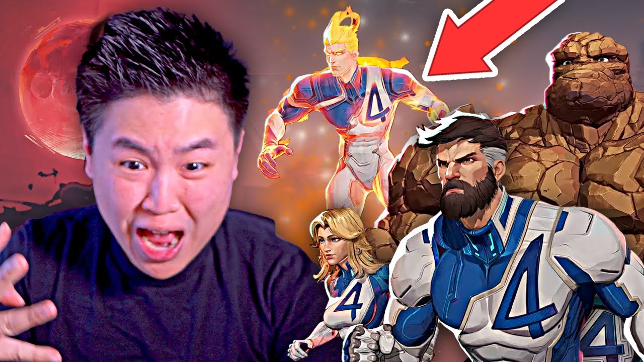 The Fantastic 4 join the Marvel Rivals season 1 roster