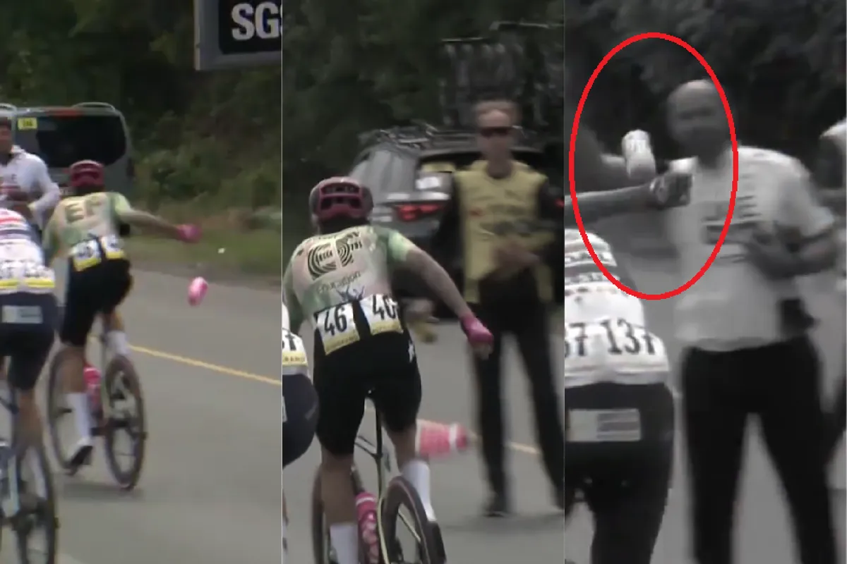 🎥 James Shaw (EF Education-EasyPost) claims the 'blunder of the day' at ...