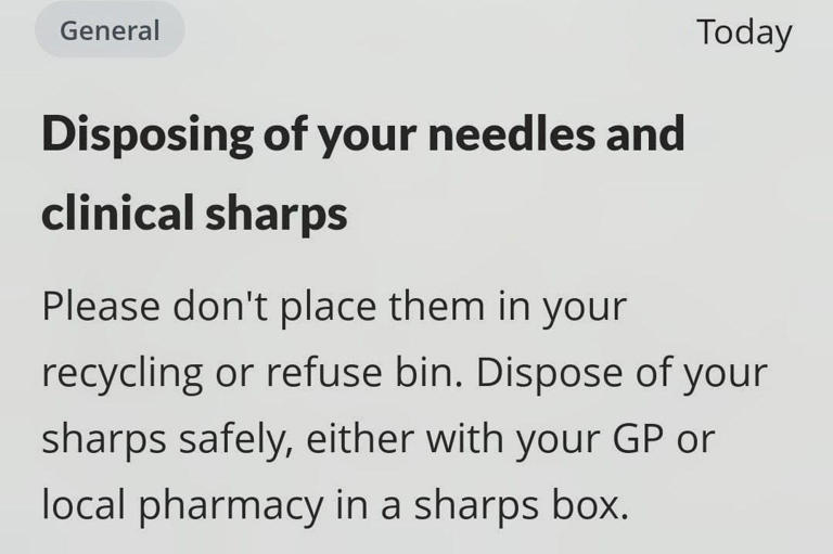 Public health warning asks Warwick district residents to dispose of ...