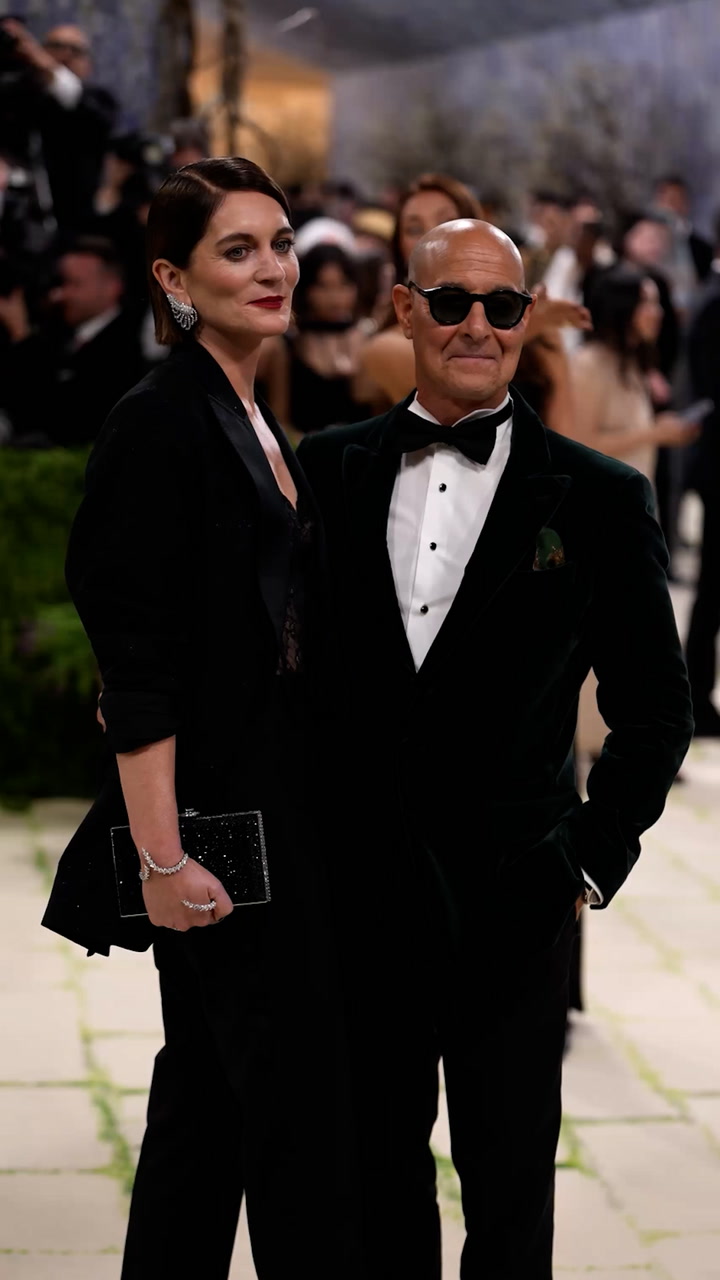 Stanley Tucci reflects on his 21-year age gap with wife Felicity Blunt