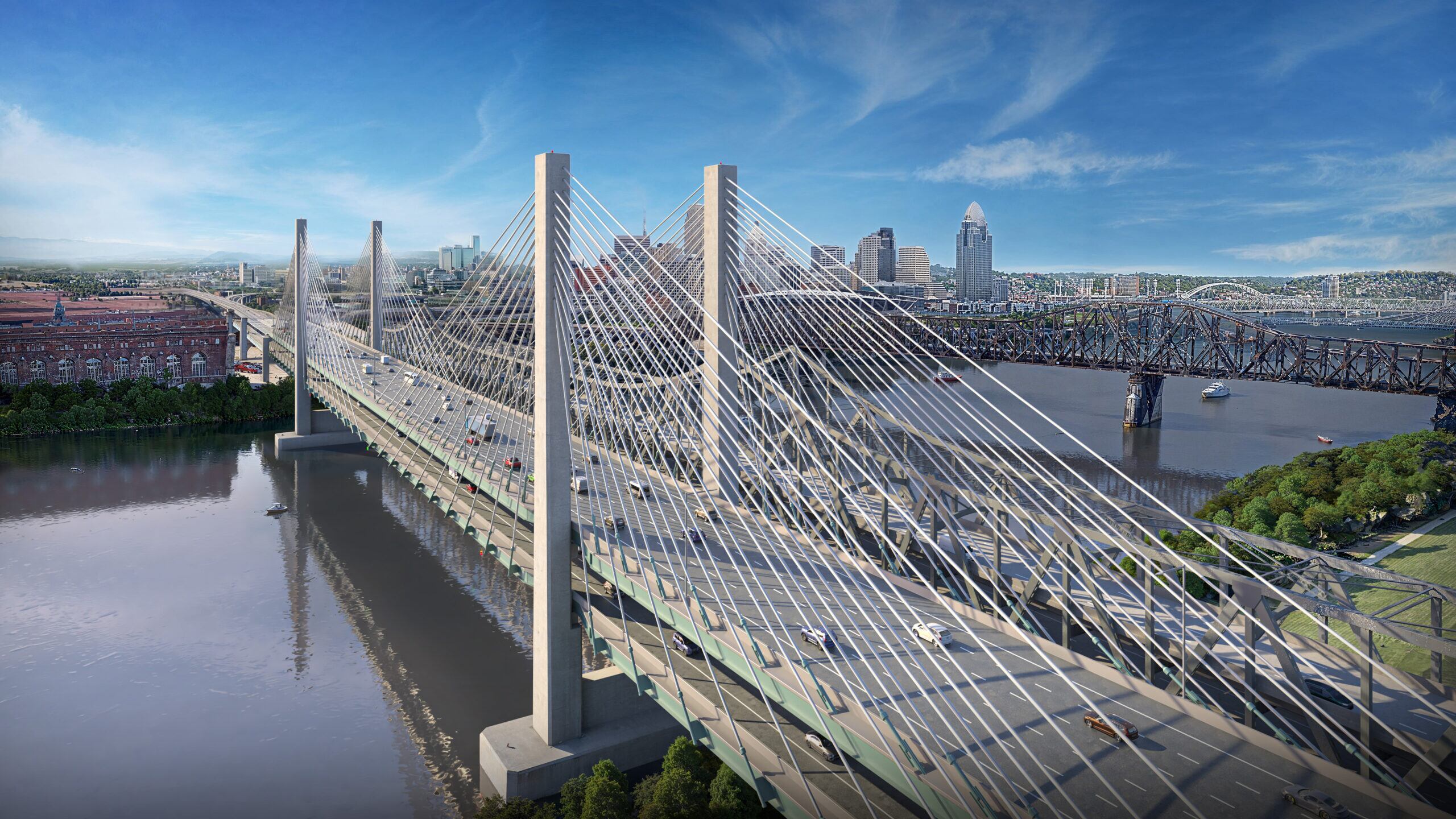 Governors break ground on $4 billion Brent Spence Bridge Corridor project