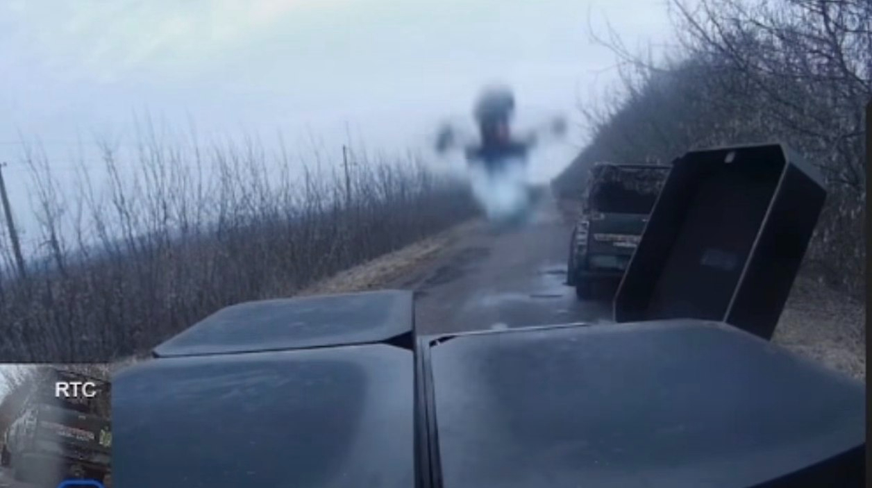 Ukrainian defence company Ratel shows combat use of ground robot with ...