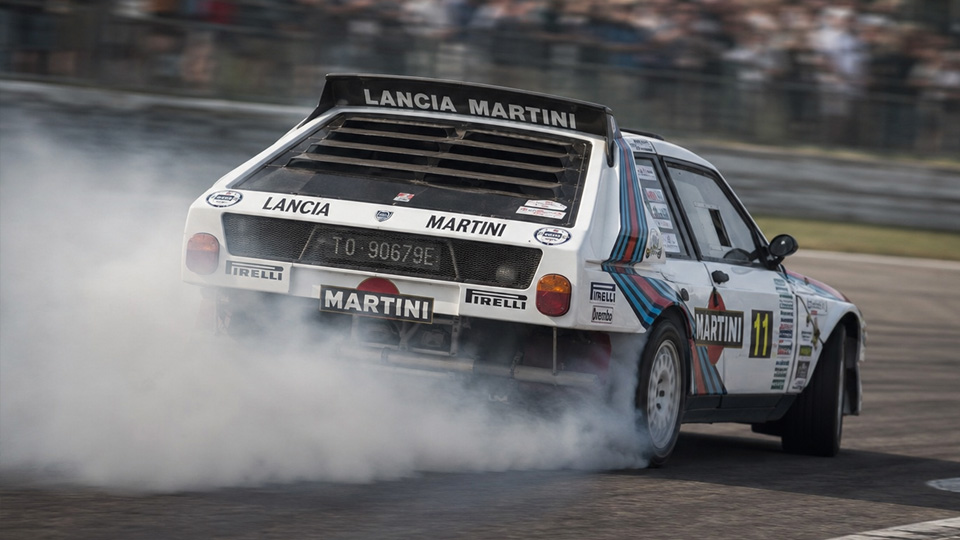 Lancia Delta S4 Group B engine note 8,000 RPM full boost
